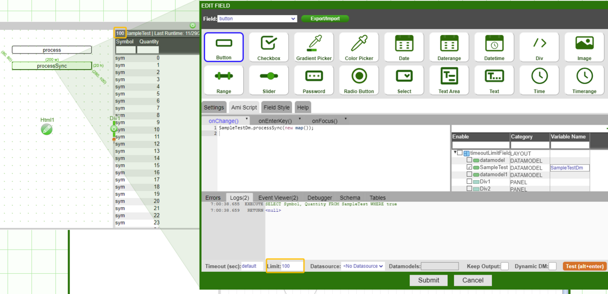 GUI Tools - 3forge Documentation
